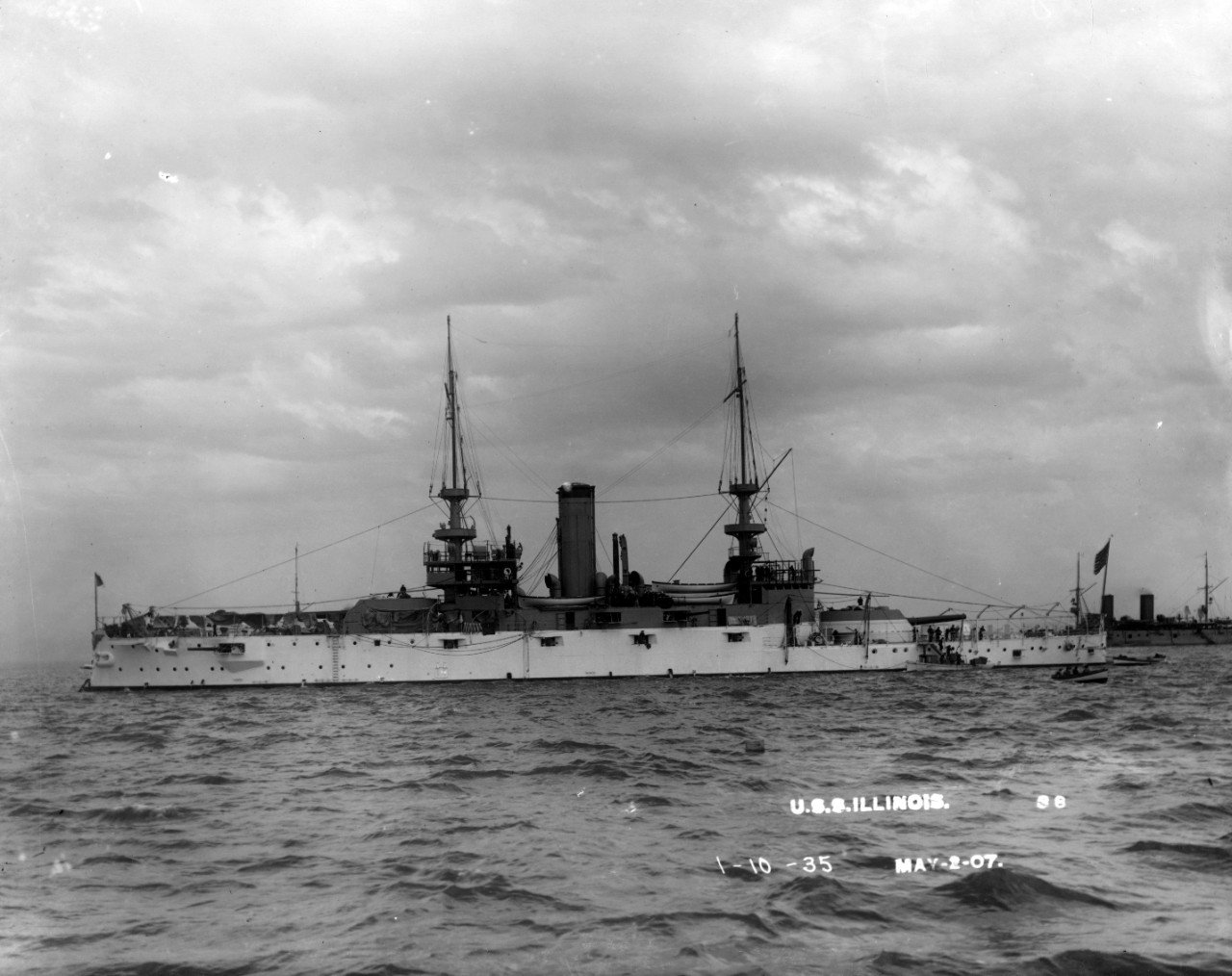 List of Illinois Class Battleships - Warships History