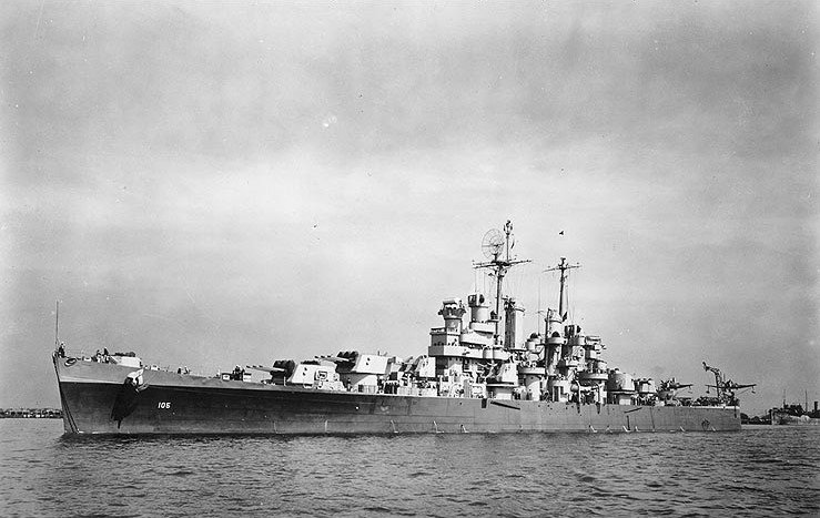 List of Cleveland Class Cruisers - Warships History