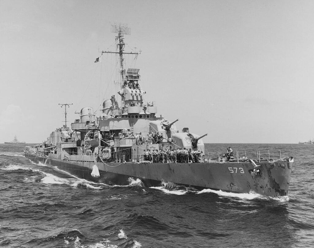 List of Fletcher Class Destroyers - Warships History